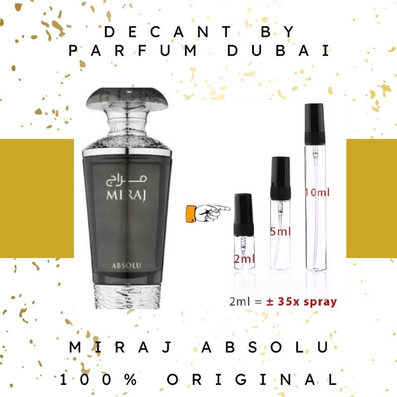 Jual Decant Parfum French Avenue Miraj Absolu EDP For Unisex | Shopee ...