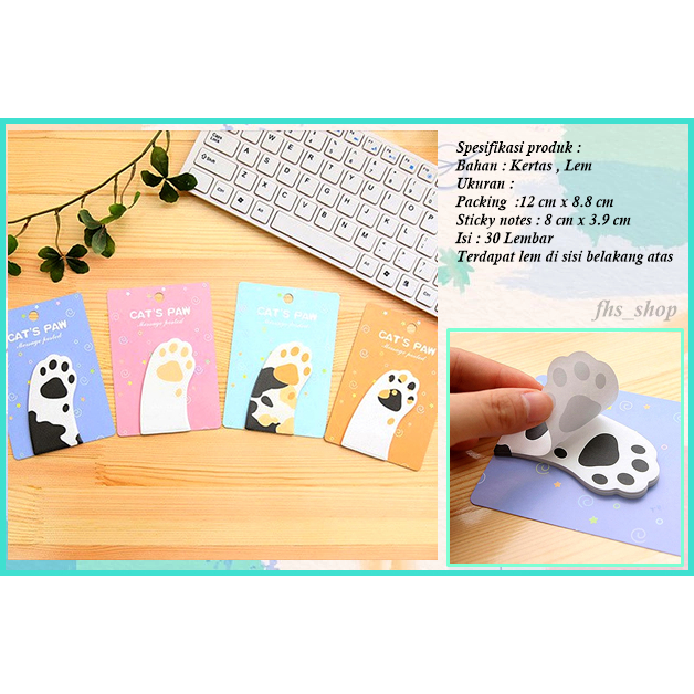 Jual Sticky Note Kertas Memo Tempel Memo Sticky Notes Aesthetic Sticky ...