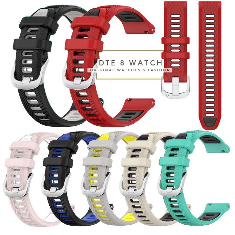 Jual Strap Wanita Garmin Forerunner 265s Silikon Rubber Short 18mm Av ...