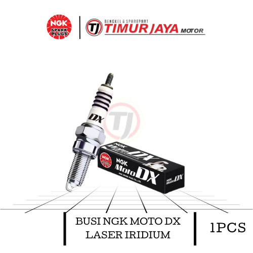 Jual BUSI NGK MOTO DX LASER IRIDIUM CPR8EDX-9S/CPR9EDX-9S/CR8EDX-S/CR9EDX-S/LMAR8ADX-9S | Shopee ...