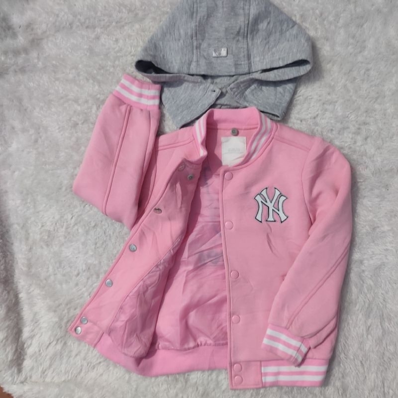 Jual Jaket varsity MLB anak perempuan | Shopee Indonesia
