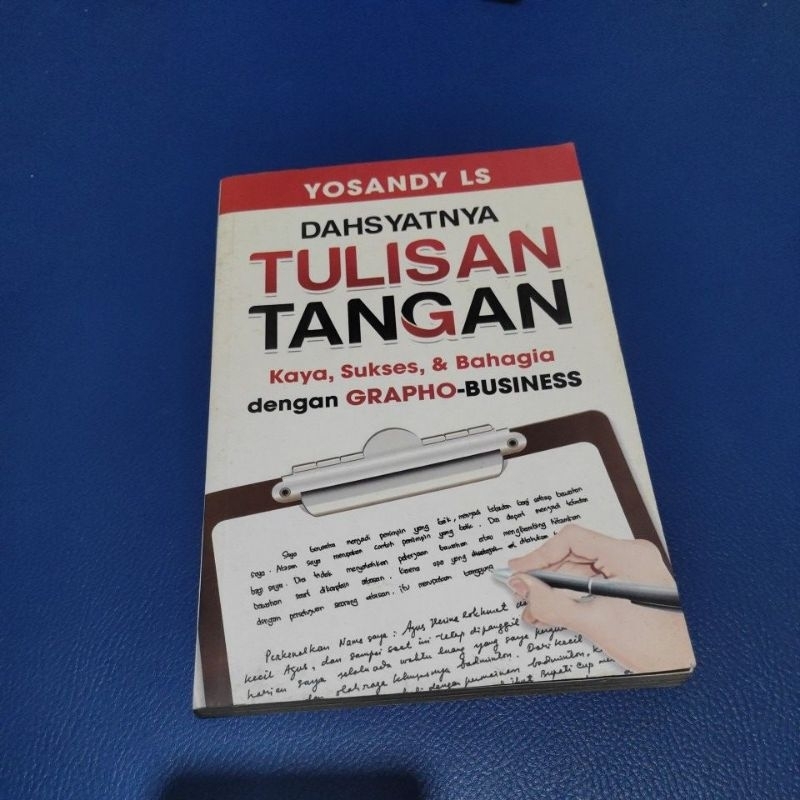 Jual BUKU DAHSYATNYA TULISAN TANGAN KAYA SUKSES DAN BAHAGIA DENGAN ...