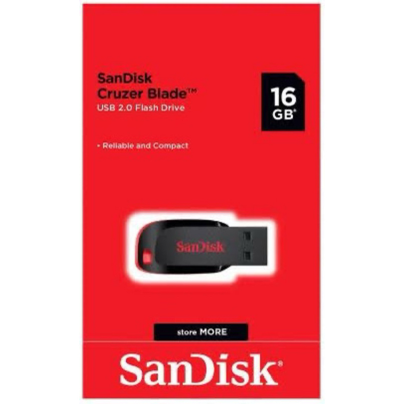 Jual Sandisk Flashdisk Cruzer Blade 16Gb | Shopee Indonesia