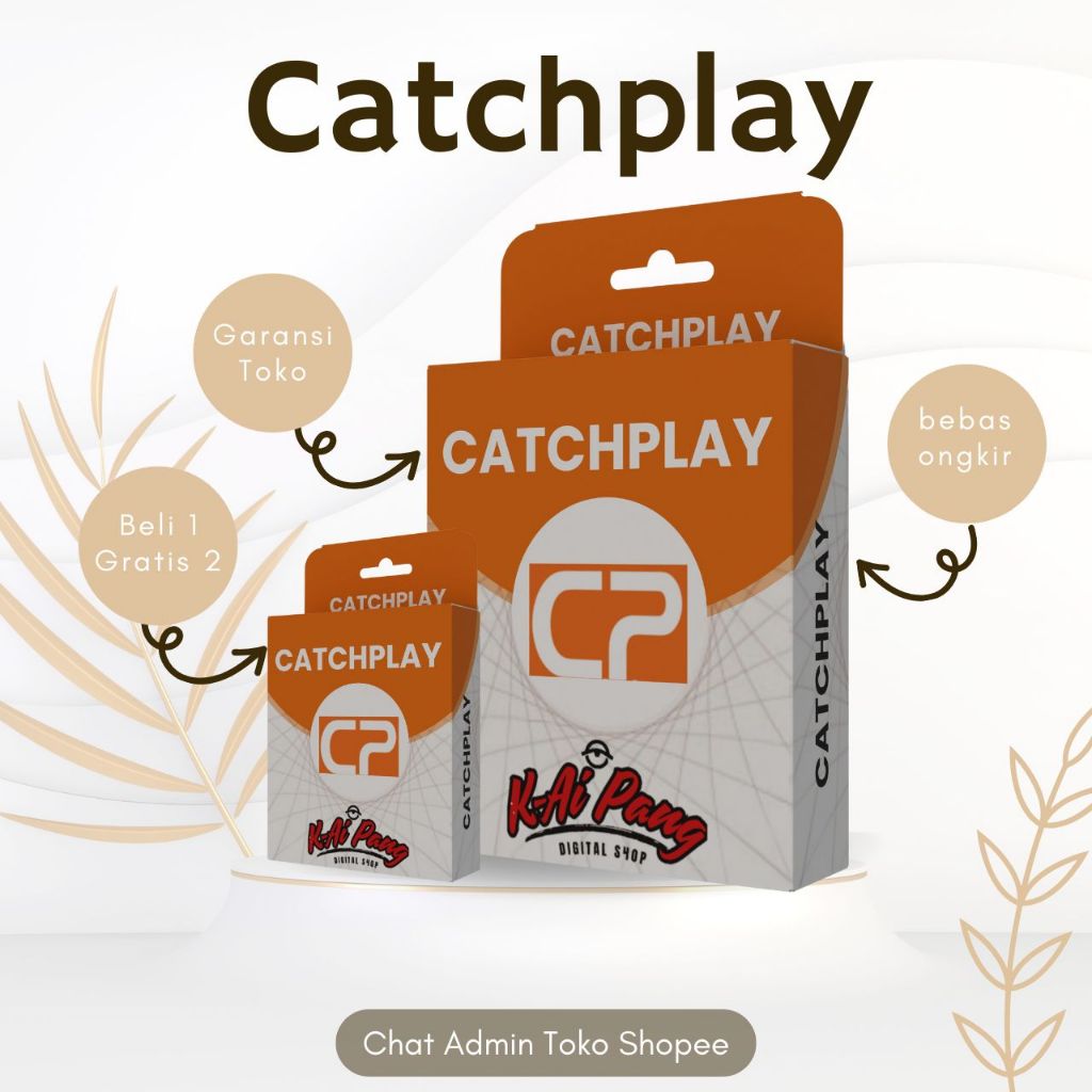 Jual 𝗔𝘂𝘁𝗼𝗞𝗶𝗿𝗶𝗺 | CATCHPLAY ↳𝐒𝐡𝐚𝐫𝐢𝐧𝐠 𝐀𝐜𝐜𝐨𝐮𝐧𝐭 | 𝐊𝐚𝐢𝐩𝐚𝐧𝐠_𝐃𝐢𝐠𝐢𝐭𝐚𝐥 𝐒𝐡𝐨𝐩 | Shopee Indonesia