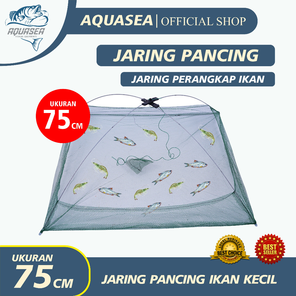 Jual AQUASEA - Jaring Perangkap Udang Kepiting Ikan Kecil Model ...