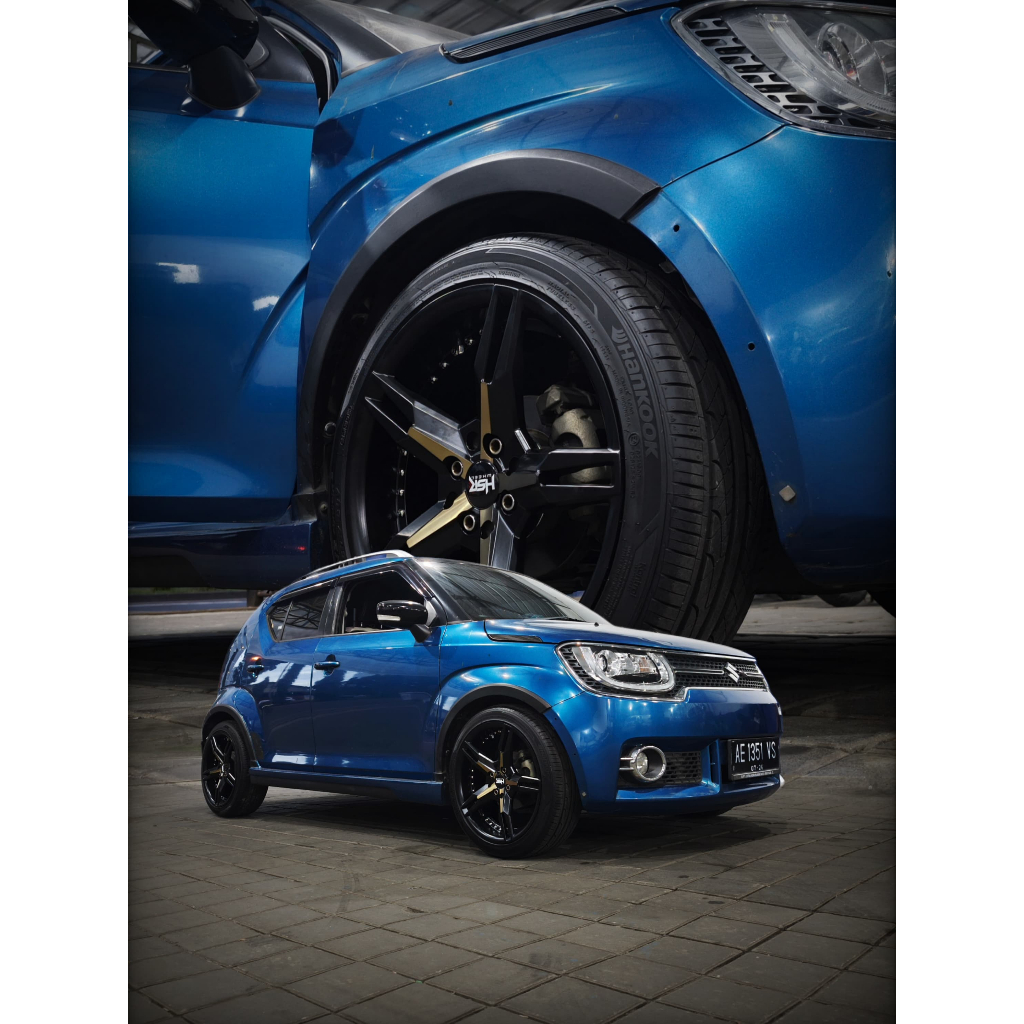 Jual Velg Racing Model Sporty Untuk Mobil Suzuki Ignis Merk HSR Tipe ...