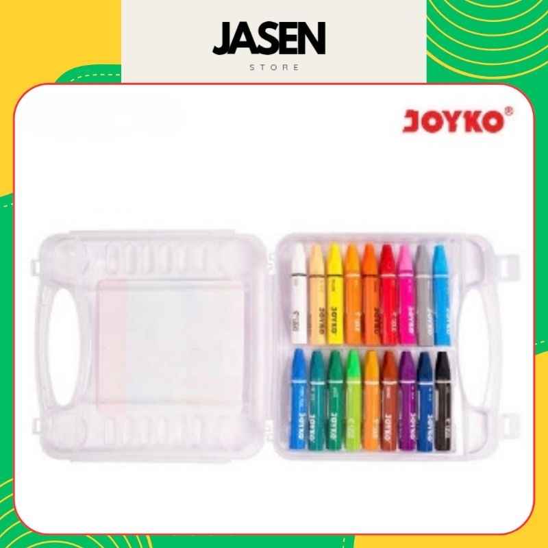 Jual Krayon JOYKO 18 Warna OP-18S / Oil Pastel JOYKO 18 Warna | Shopee ...