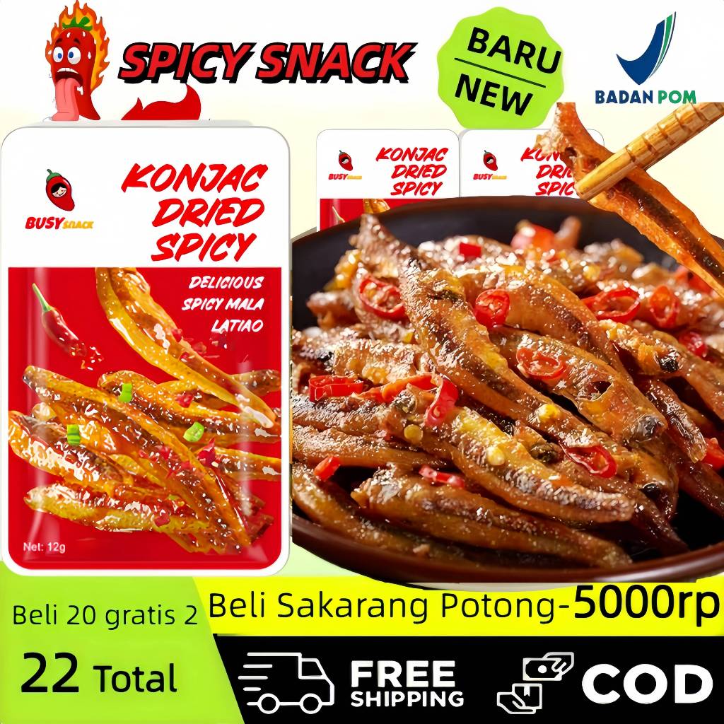 Jual 12g Small Fish,Snack Ikan Kecil Renyah Rasa Pedas Barbeku 22 ...