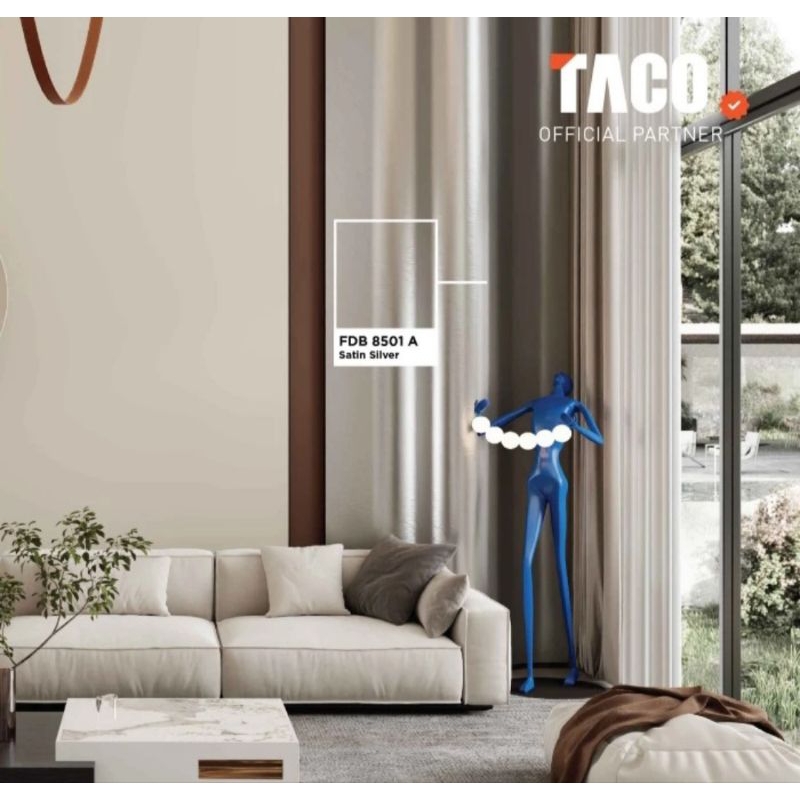 Jual FIDECO 2D Wall Panel By TACO tebal 8 mm ukuran 122x290 cm Metal ...