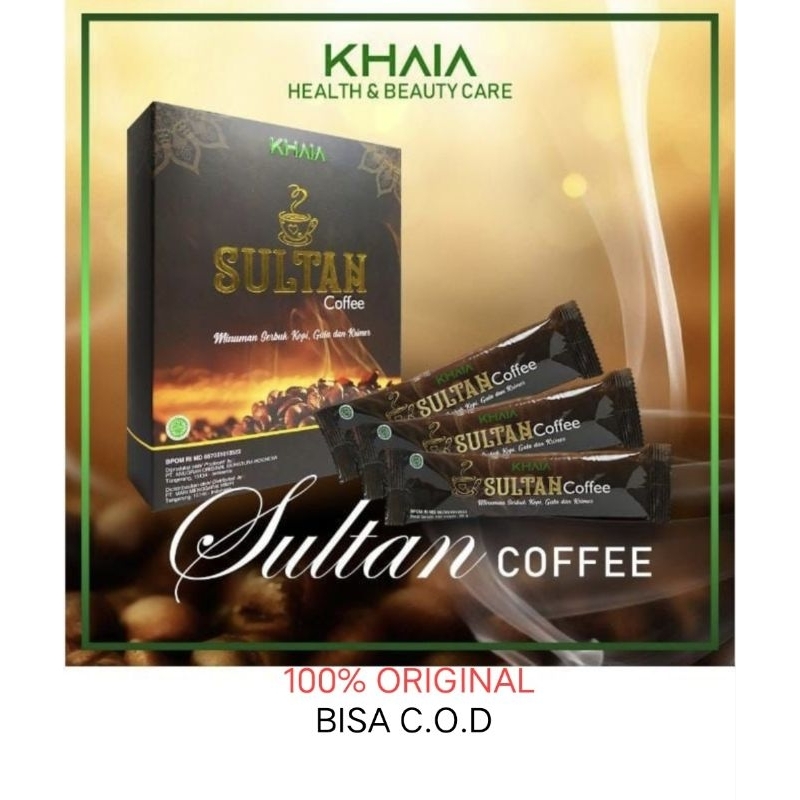 Jual Khaia Sultan Coffee - Kopi sultan 1 boks | Shopee Indonesia