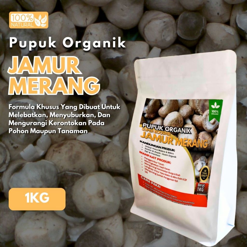 Jual Pupuk Jamur Merang Pemacu Pertumbuhan Jamur Dan Memperanyak Jamur booster Jamur Merang ...