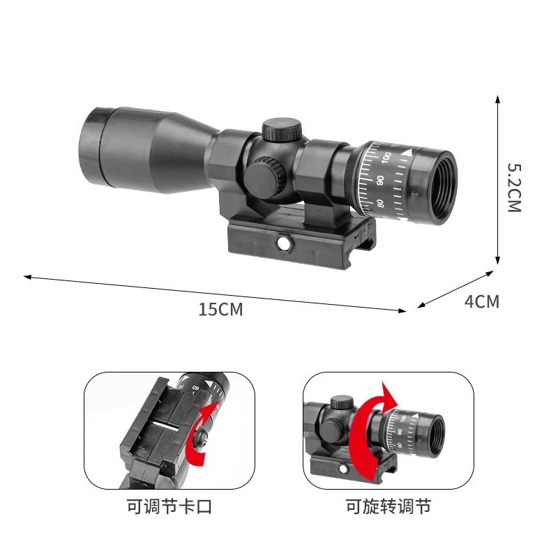 Jual 8x ZOOM SCOPE Panjang 8x - ZOOM SCOPE Murah - Aksesoris Scope ...