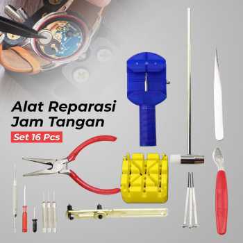 Jual Alat Reparasi Servis Jam Tangan Set 16 PCS | Shopee Indonesia