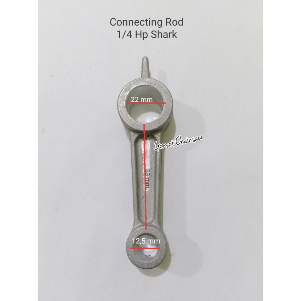 Jual Conrod 1/4 HP Shark Stang Connecting Rod Kompressor 1/4HP ...