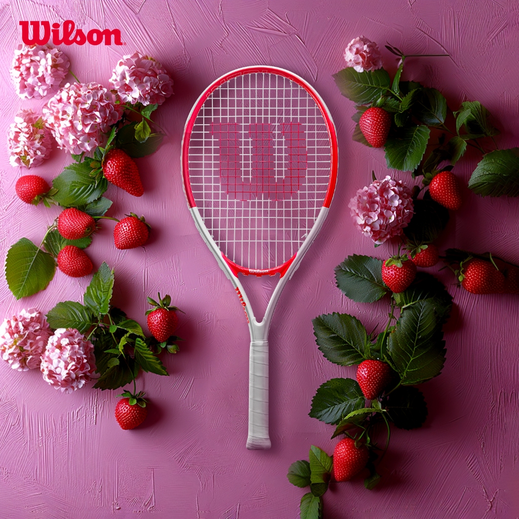 Jual WILSON INTRIGUE Recreational Casual Tennis Racket (Strung) Grip ...