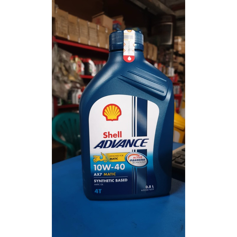 Jual OLI SHELL ADVANCE MATIC SAE 10W-30 | SAW 10W-40 0,8 LITER 1 LITER ...
