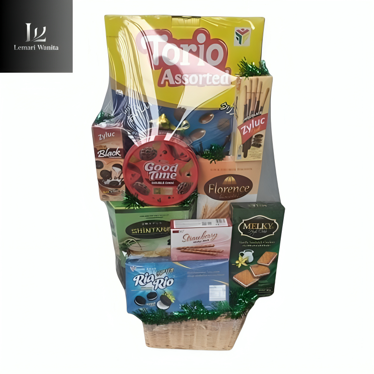 Jual PARCEL LEBARAN MAKANAN RINGAN 2024 (20) HAMPERS MURAH MERIAH ...