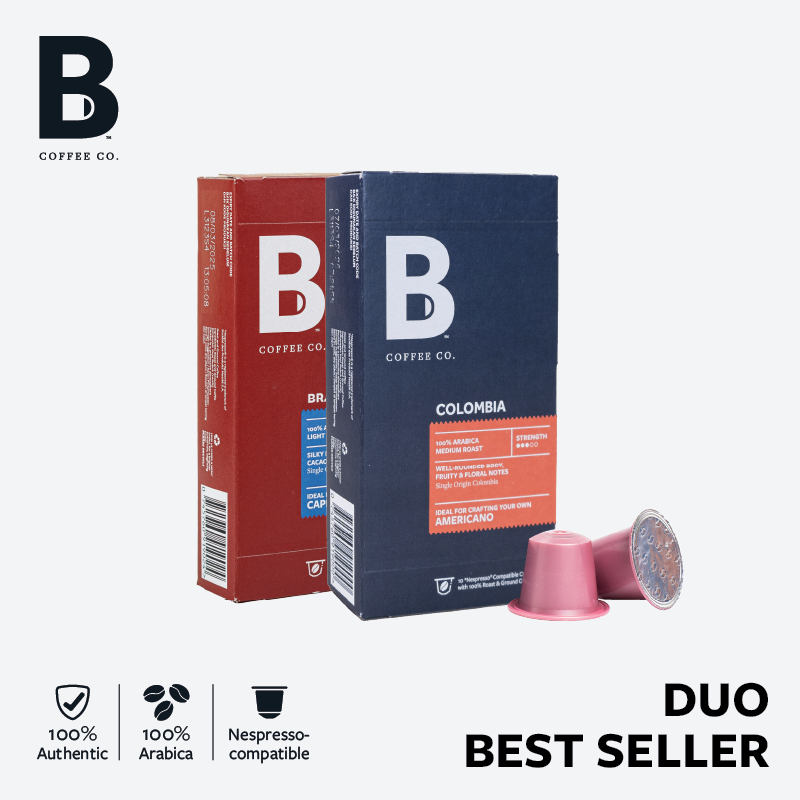Jual B Coffee Co. Duo Best Seller Kopi Kapsul Nespresso Compatible ...