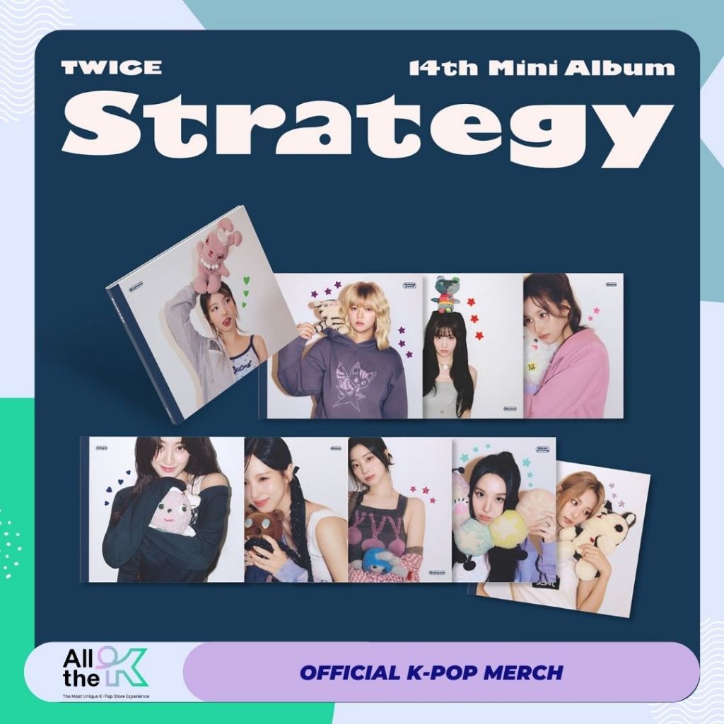 Jual NEW ARRIVAL Album Official TWICE - Strategy - 14th Mini Album ...