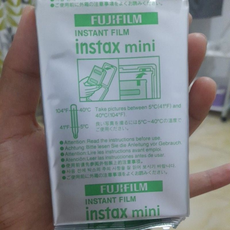 Jual Instax mini paper/film 10 sheets original exp 05-2027/isi polaroid ...