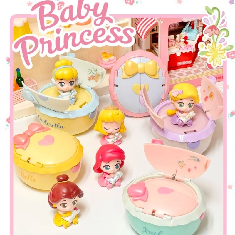 Jual BLIND BOX Baby Princess | BACA DESKRIPSI | cinderella Ariel Belle ...