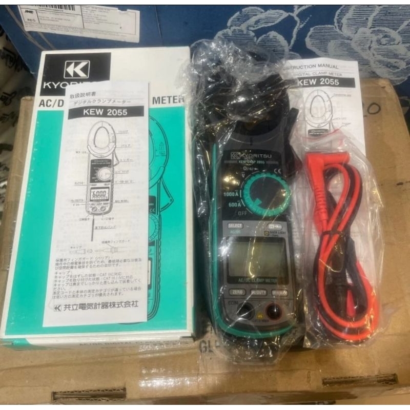 Jual digital clamp meter kyoritsu kew Snap 2055 AC DC,Tang Ampere ...