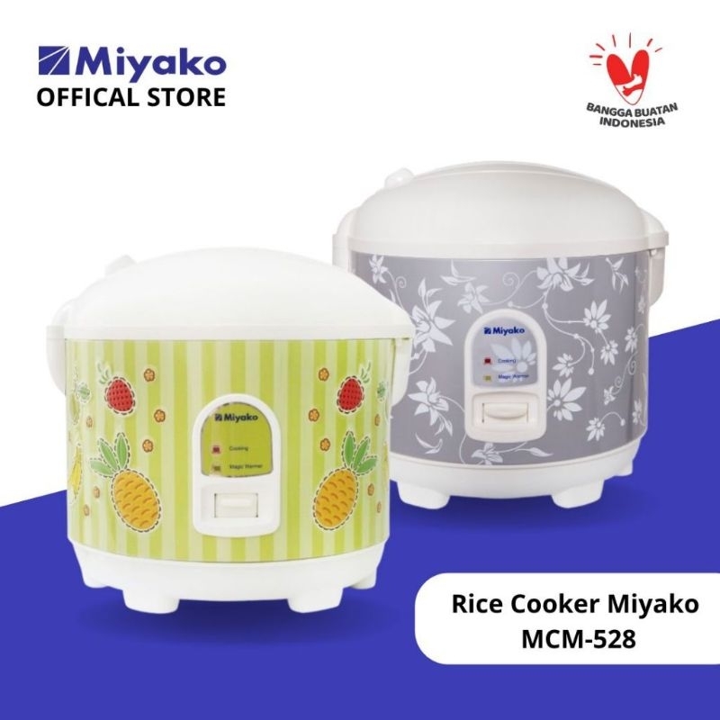 Jual Magic com Miyako MCM-528 1,8Liter/Rice cooker penanak nasi Miyako ...