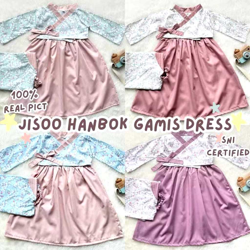 Jual Setelan Baju Anak Bayi Perempuan Hanbok Usia 0-2 Tahun Pakaian ...