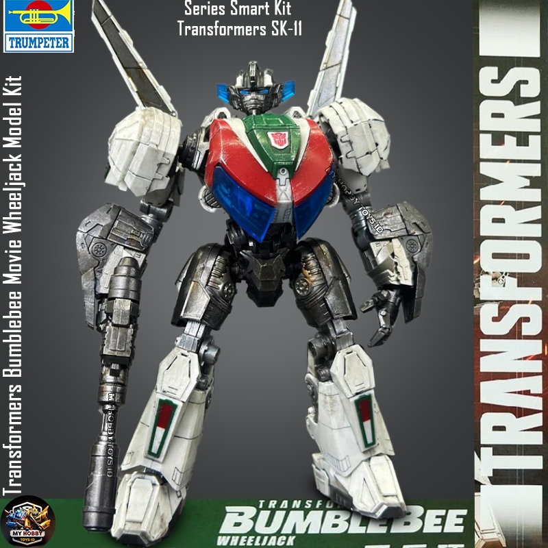 Jual Original Trumpeter Figure Transformers Bumblebee Movie Robot ...