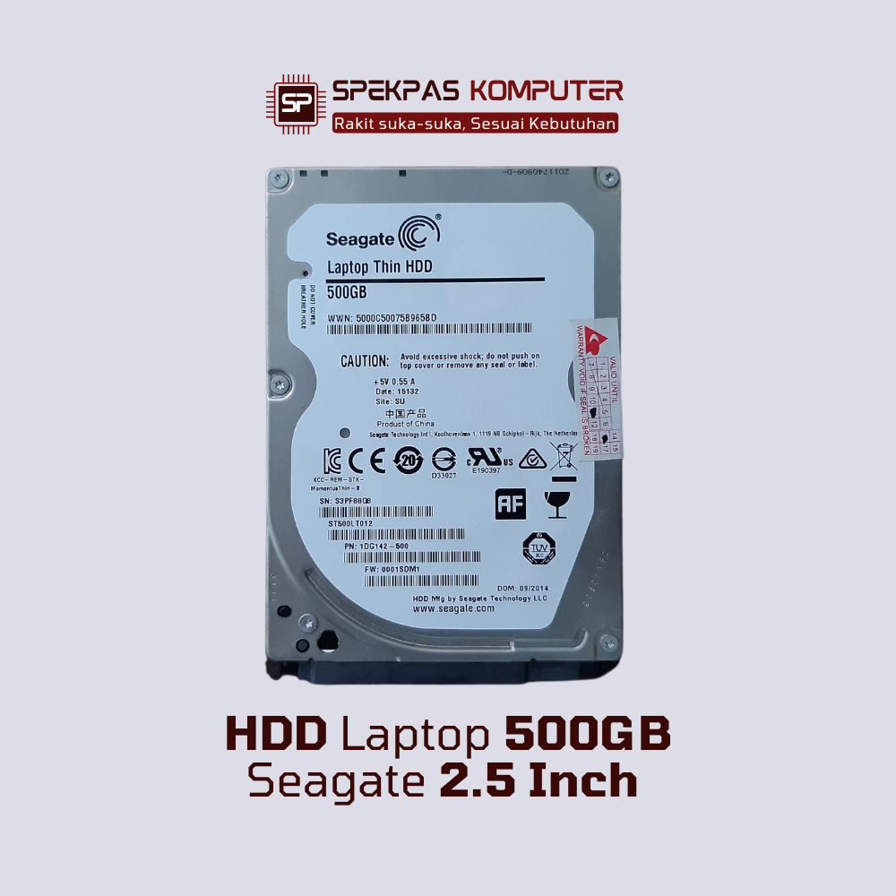 Jual Hard Disk Seagate 500GB 2.5" Laptop Thin HDD | Shopee Indonesia