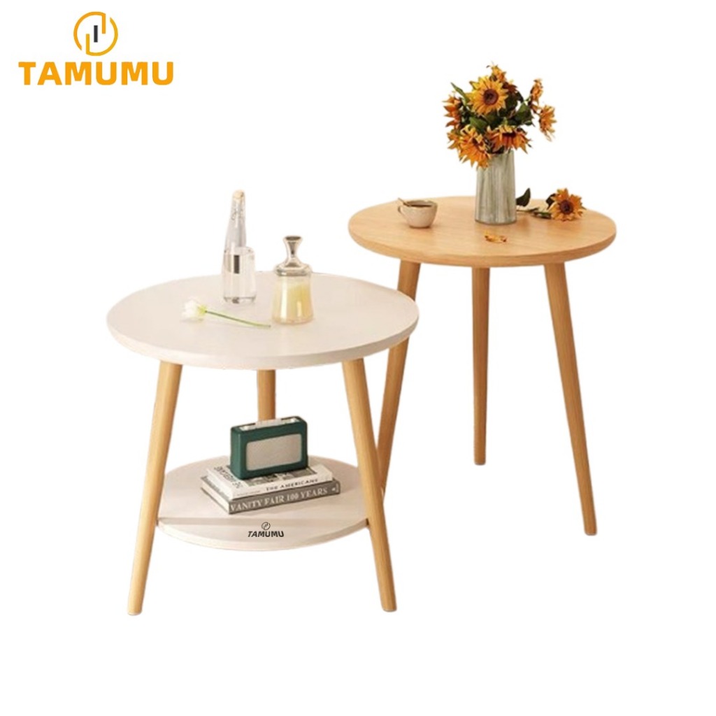 Jual Tamumu Meja Bulat Kecil / Meja Kopi Ruang Tamu / Meja Sudut ...