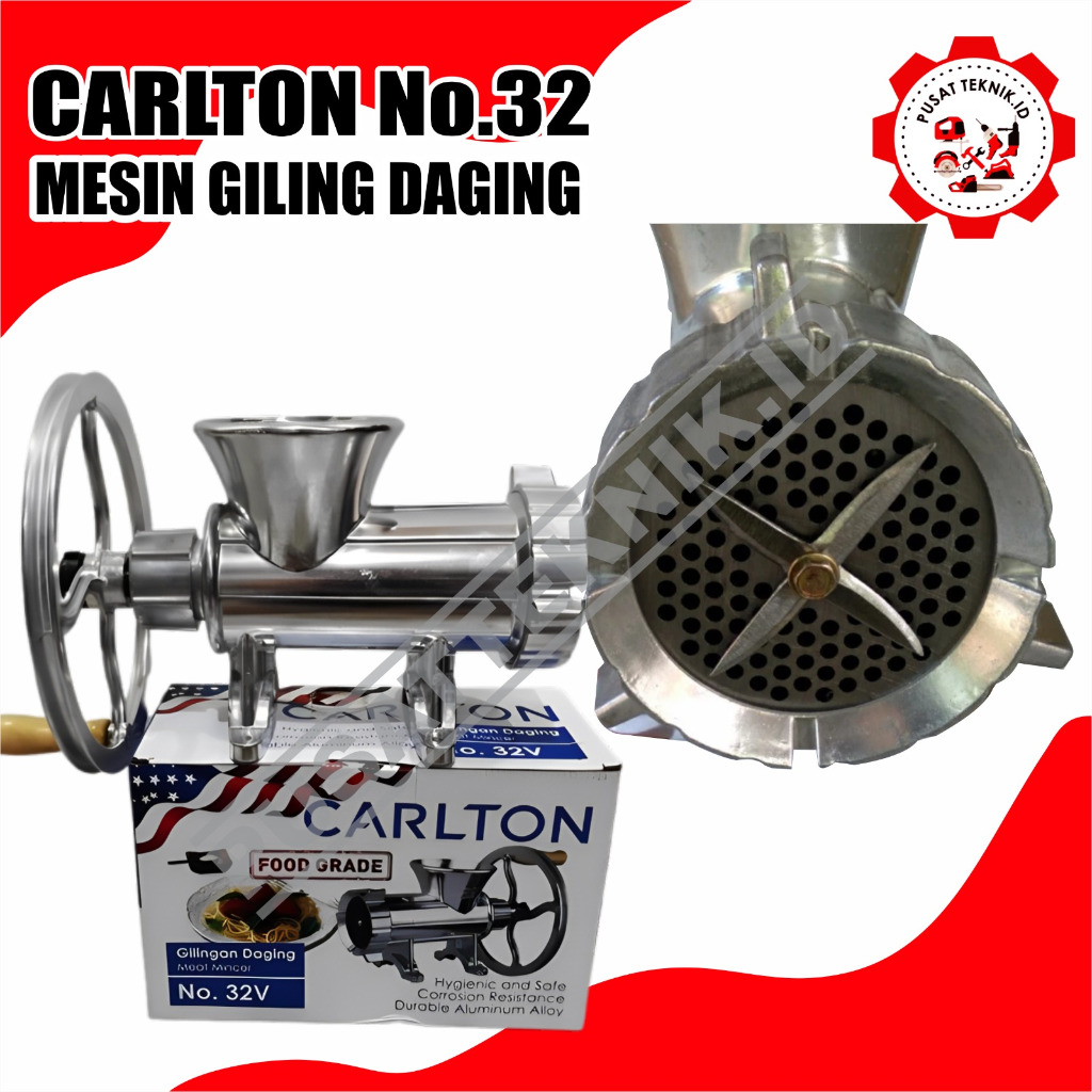 Jual CARLTON GILINGAN DAGING MANUAL NO 32 PENGGILING DAGING BAKSO ...