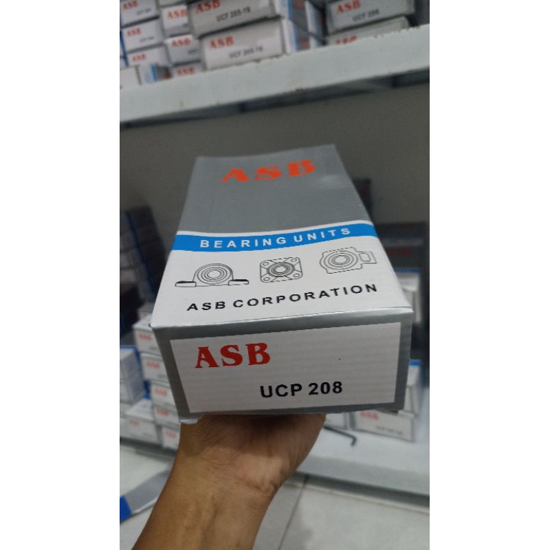 Jual Bearing UCP 208 Pillow Block Lubang as 40mm ASB Laker duduk Original UCP 208 as 40mm ...