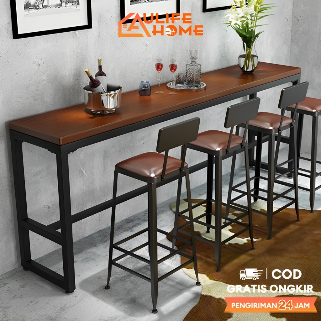 Jual Meja Bar Minimalis Meja Cafe Meja Panjang Meja Barista Meja Mini ...