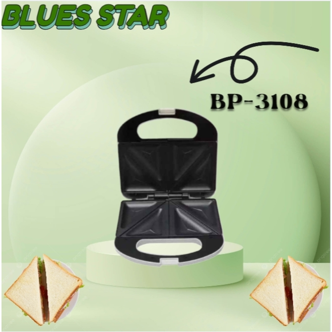 Jual Sandwich Maker Toaster Anti Lengket Pemanggang Waffle atau Roti ...