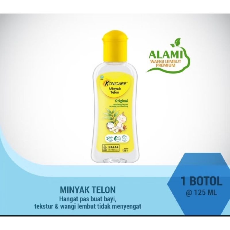 Jual Konicare Minyak telon 125ml ( kuning ) | Shopee Indonesia