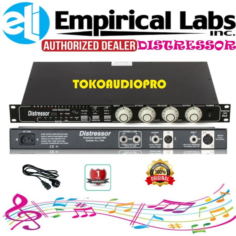 Jual Empirical Labs EL8 Distressor Compressor/Limiter Mixing Outboard ...