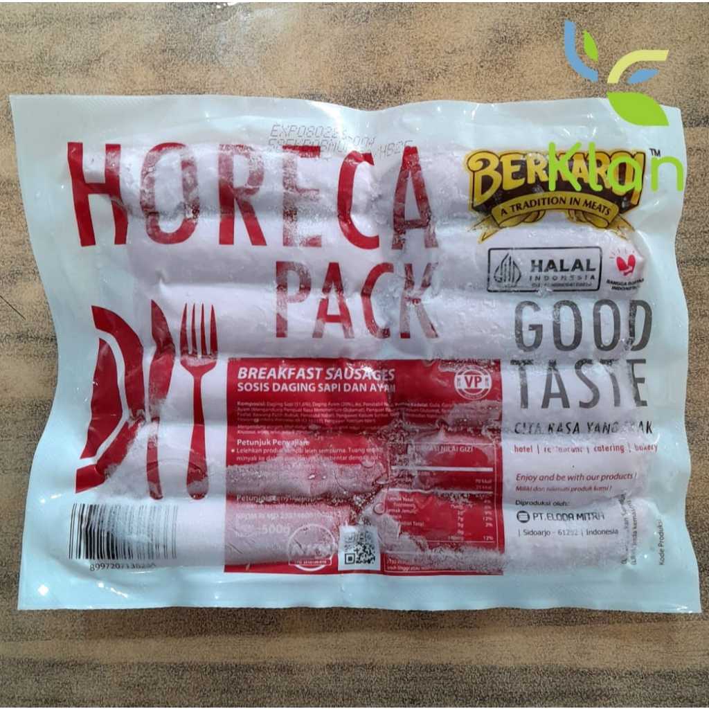 Jual BERNARDI SOSIS HORECA PACK 500GR VP | Shopee Indonesia