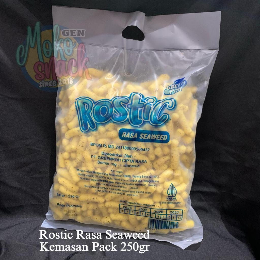 Jual Snack Kemasan Rostic Rasa Rumput Laut 250gr | Shopee Indonesia