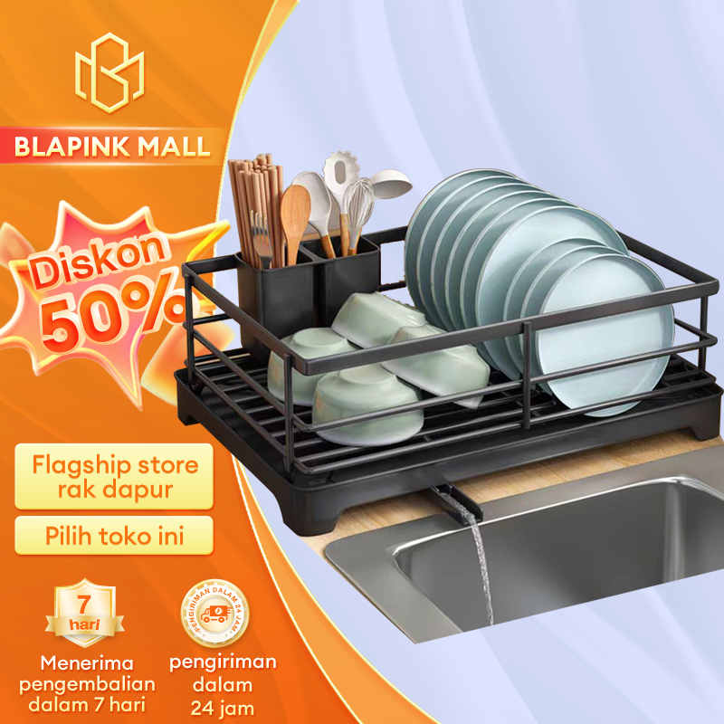 Jual Rak Piring Stainless Steel Rak Piring Wastafel Stainless Rak Cuci ...