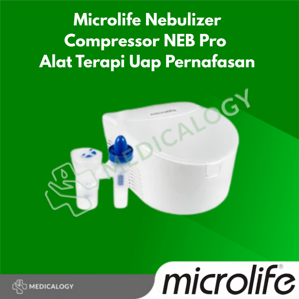 Jual Microlife Nebulizer Compressor NEB Pro Alat Terapi Uap Pernafasan ...