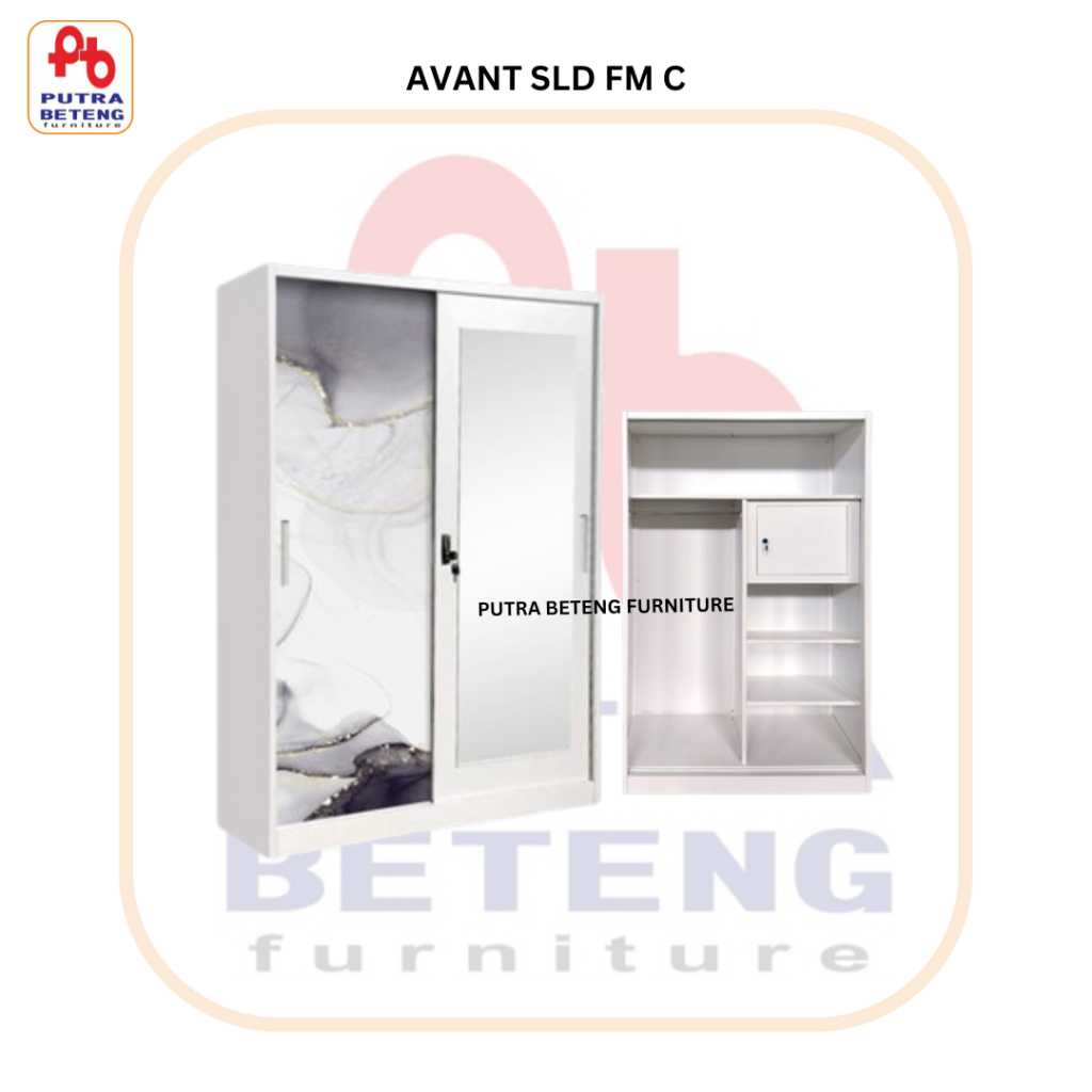 Jual Lemari Pakaian Plat Besi Avant AW SLD FM (NON) | Shopee Indonesia
