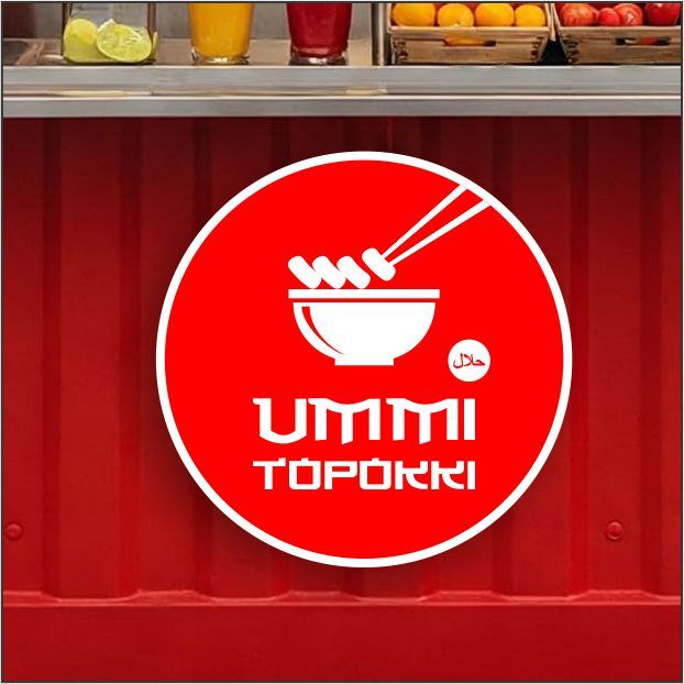 Jual Papan Logo Gerobak Booth Container Gratis Desain | Shopee Indonesia