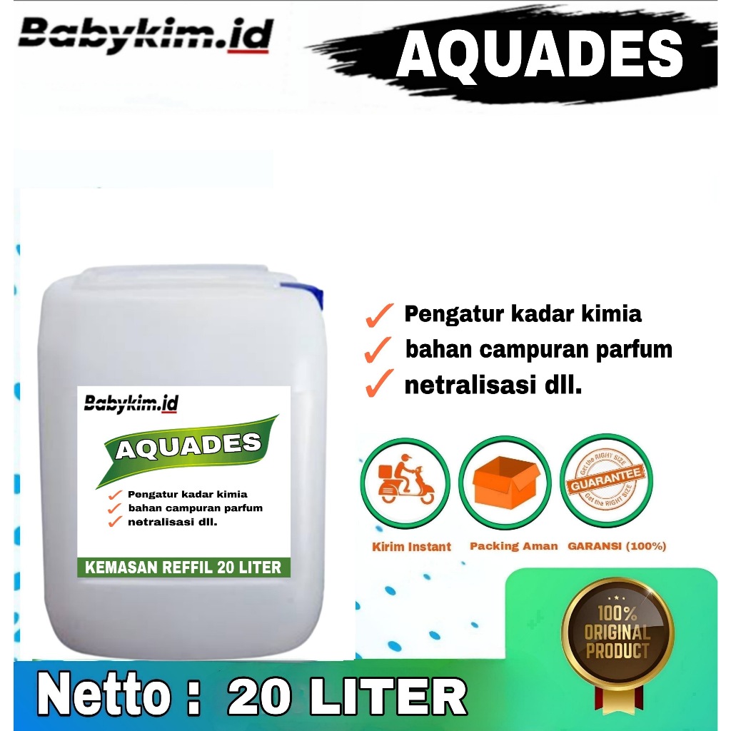 Jual Aquades Kemasan Refil 20 Liter | Shopee Indonesia