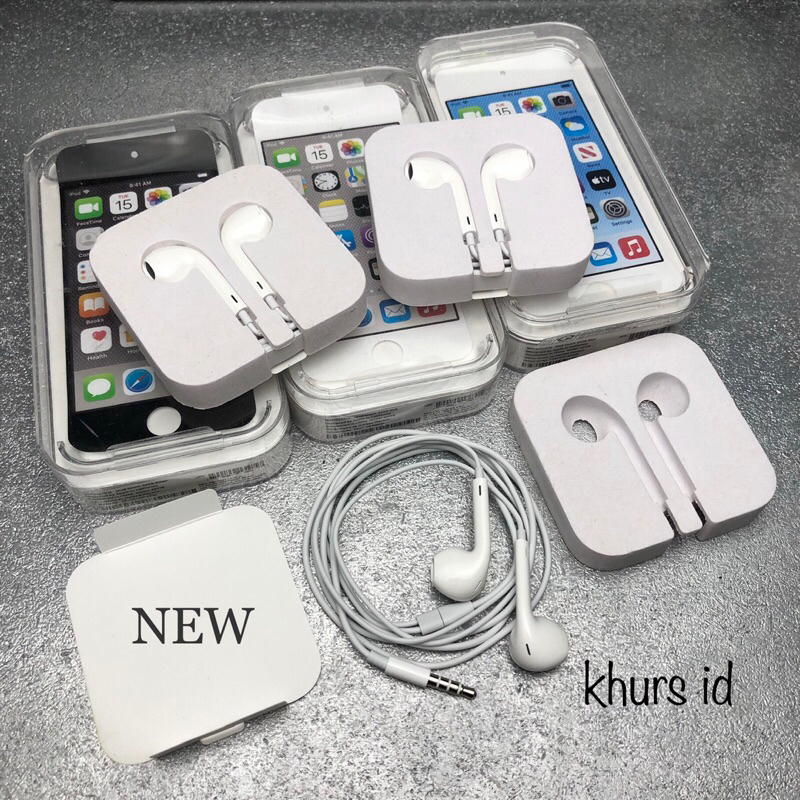 Jual headset cabutan ipod touch 7 original apple - earpods iphone ipad | Shopee Indonesia