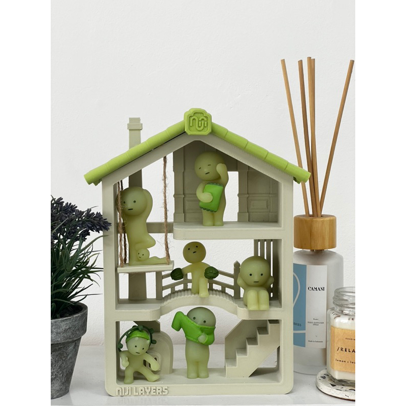 Jual Smiski Playhouse - Miniature display untuk smiski | Shopee Indonesia