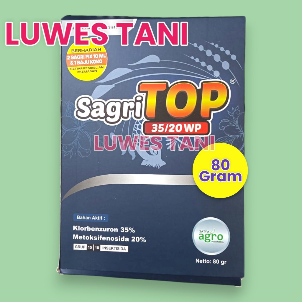 Jual Sagritop 35/20 WP 80 gram insektisida sistemik dan langsung ...