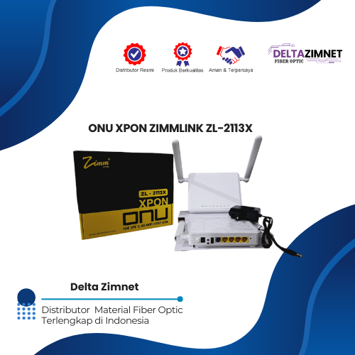 Jual ONT ONU XPON ZL-2113X ZIMMLINK (Beli 10 Unit Gratis 1 Unit ...