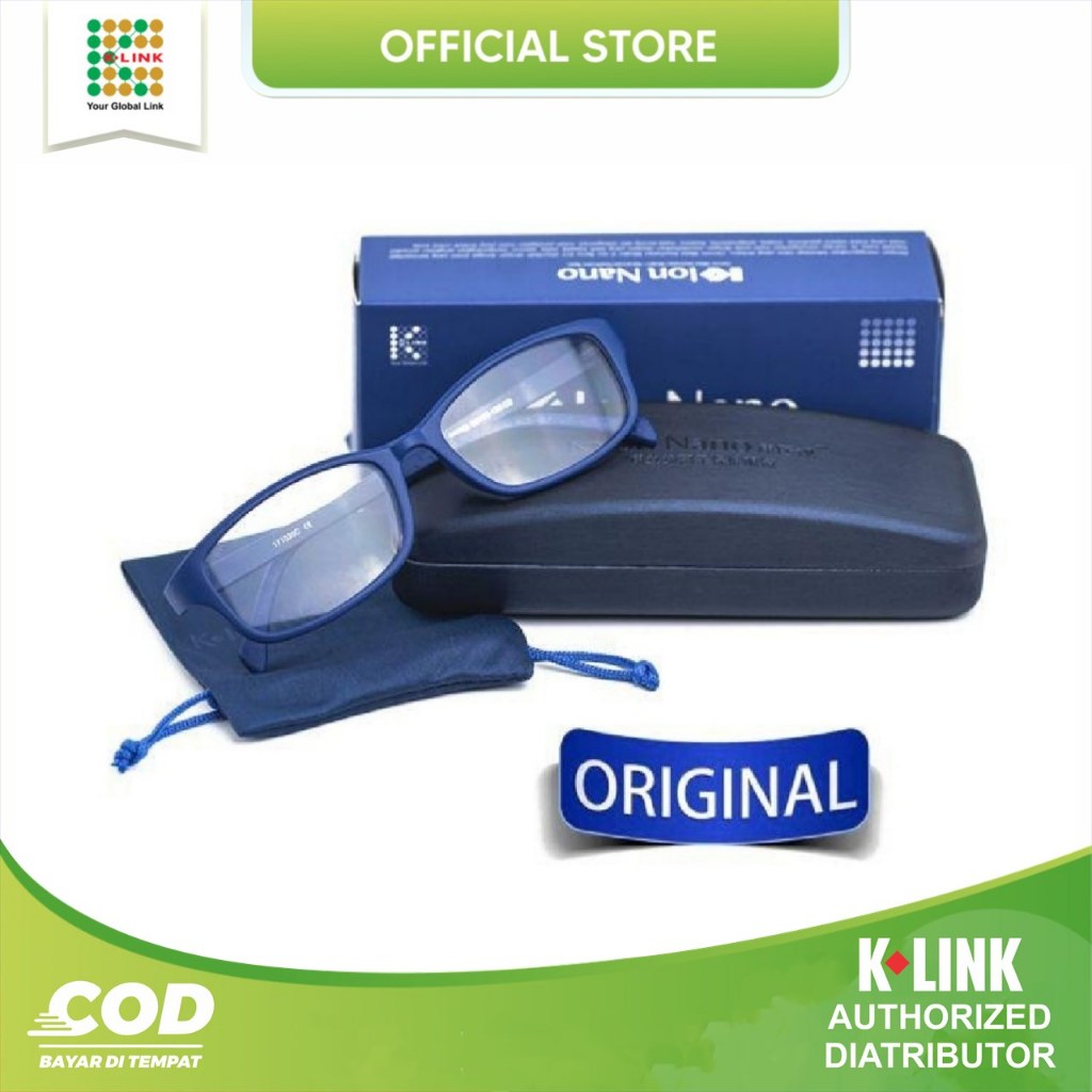 Jual kacamta k ion nano reguler original k link frame kaca mata terapi kesehatan | Shopee Indonesia