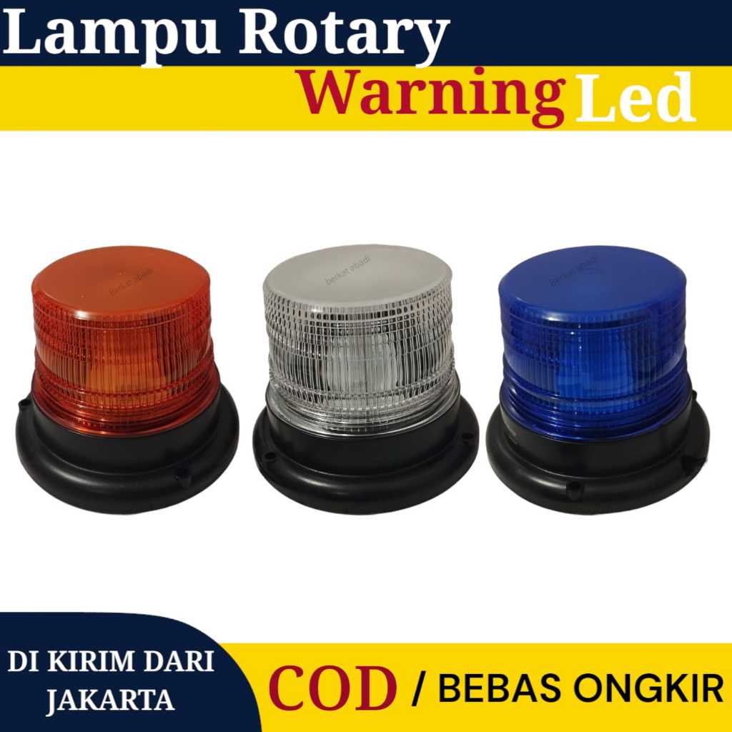 Jual Lampu Emergency Led Rotary Becaon Tambang Medis Kontruksi Flash ...